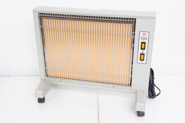 【中古】遠赤外線暖房器 サンルミエキュート E800LS パールゴールド 遠赤外線ストーブ パネルヒーター 暖房器具