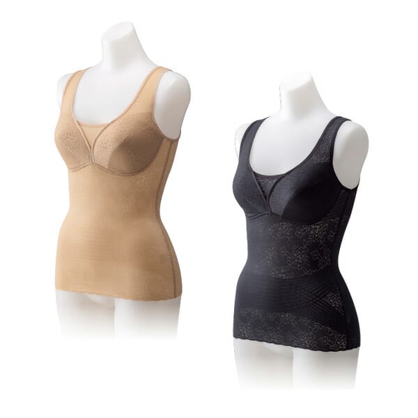 【メール便送料無料】ドリーム　プロイデア　土井さんの軽うす美姿勢ブラキャミ   補正下着  美ボディ