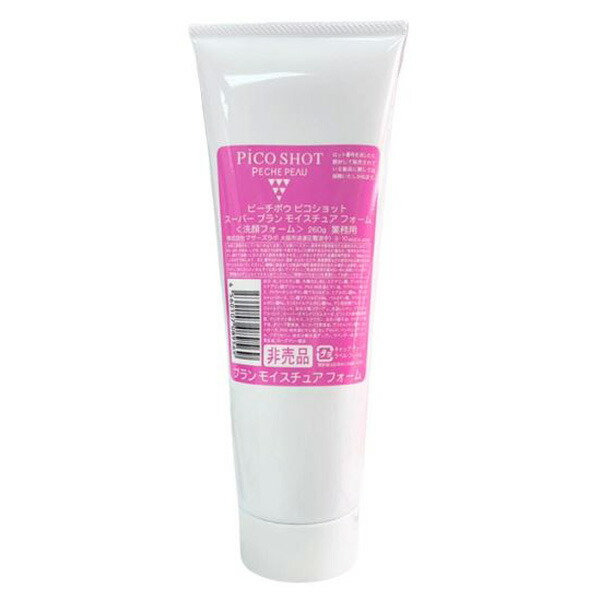 ピーチポウ　ピコショット　スーパーブランモイスチュアフォーム　業務用　260g　リニューアル  洗顔　スキンケア
