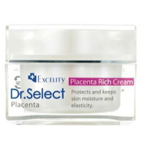 Dr.Select  ドクターセレクト  エクセリティー ドクターセレクト  プラセンタリッチクリーム  しっとりタイプ  30g  高濃度美容クリーム