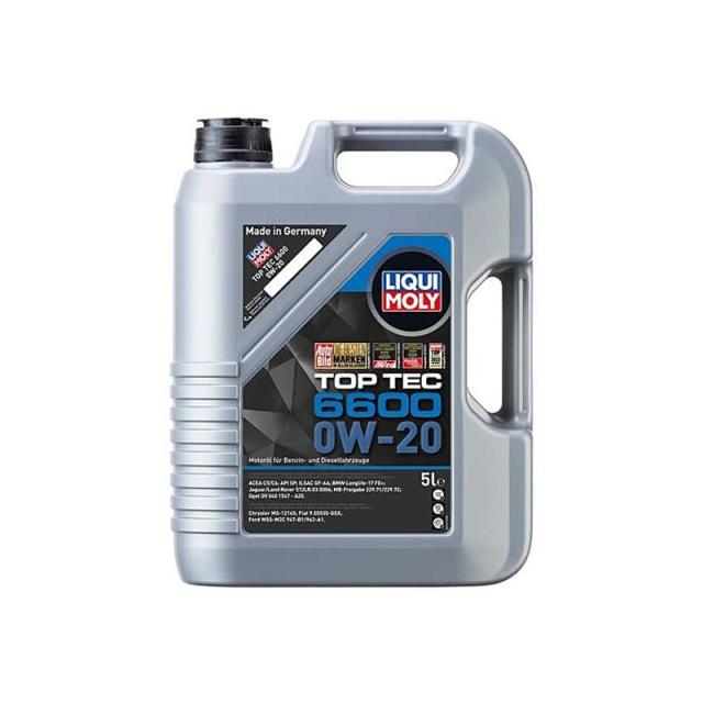 21411 LIQUIMOLY（リキモリ）トップテック6600 C5/C6 SF-6A SP 0W20 5L エンジンオイル TOPTEC6600 ガソリン・ディーゼル兼用の通販はau PAY ...