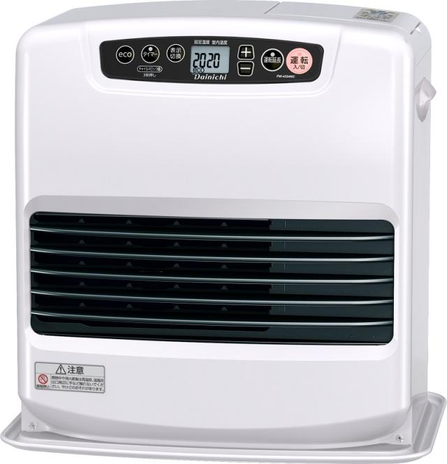 【2025年モデル】FW-4225NC-W ダイニチ 石油ファンヒーター NC 木造11畳 コンクリート15畳まで ワンタッチ汚れんキャップ ムーンホワイト