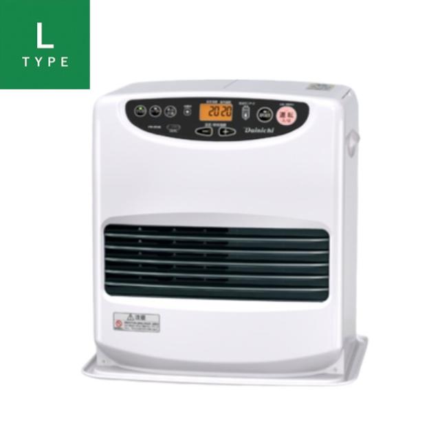 【2025年モデル】FW-4624L-W ダイニチ 石油ファンヒーター L 木造12畳 コンクリート16畳まで 見やすい液晶 大容量9Lタンク ムーンホワイト