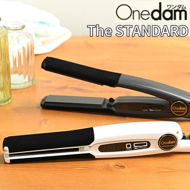 ワンダム ストレートアイロン AHI-252 ホワイト・ブラック【ストレートアイロン ヘアーアイロン マイナスイオン 赤外線 コテ プロフェッショナル プロ用 業務用 AHI251 AHI-250リニューアル Onedam】