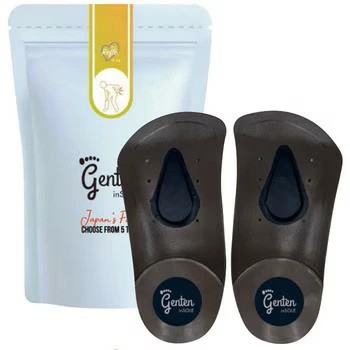 ゲンテンインソール 腰サポート genten 正規流通品 慢性的な腰痛に 男女兼用 足裏アーチサポート 土踏まず 衝撃吸収 靴用 代謝サポート 姿勢 矯正 靴の中敷き 中敷き 体幹 ダイエット O脚 外反母趾 冷え むくみ 正規代理店 ギフト