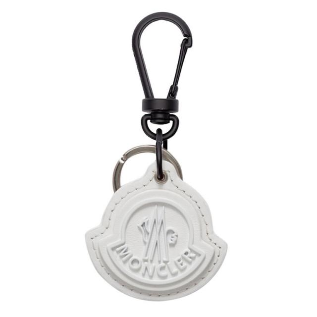 送料無料 12 MONCLER モンクレール 6F00007 M2489 ホワイト キーリング キーホルダー