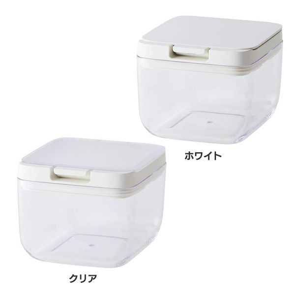 【10％OFFｸｰﾎﾟﾝ有り】 MARNA(マーナ)保存容器 密閉容器 450ml K764CL 全2色 マーナ 保存 容器 密閉 日用品 雑貨 収納 パッキン付 ワンタッチ 粉末調味料の通販 ...