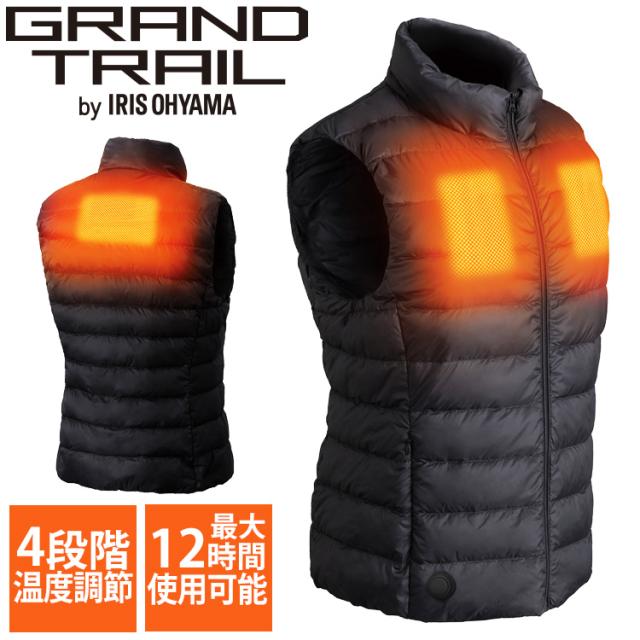 ヒーターベスト ヒートベスト アイリスオーヤマ HW-01W-S/M/L/LL ブラック ネイビー S/M/L/LL 送料無料 レディース 電熱ベスト ヒートジャケット USB 水洗い可 アウトドア レジャー アウター ウェア