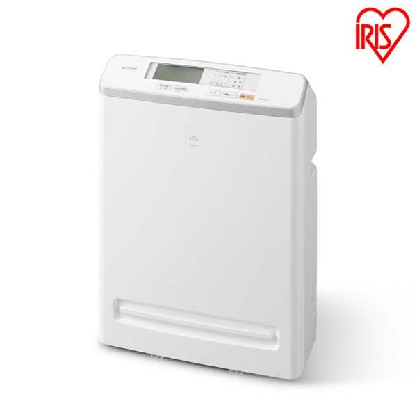 ★全品対象250円offｸｰﾎﾟﾝ★ モニター付き空気清浄機 25畳 ホワイト MSAP-DC100 アイリスオーヤマ 送料無料