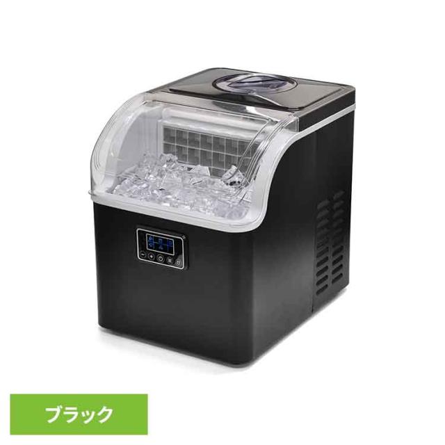★全品対象250円offｸｰﾎﾟﾝ★ クリスタル製氷機 ブラック VS-ICE014 製氷機 家庭用 自動製氷機 製氷機 高速 クリスタルロック 透明氷 製氷 ボタン式 早い 送料無料
