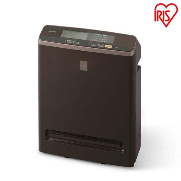 モニター付き空気清浄機 17畳 ブラウン アイリスオーヤマ 送料無料