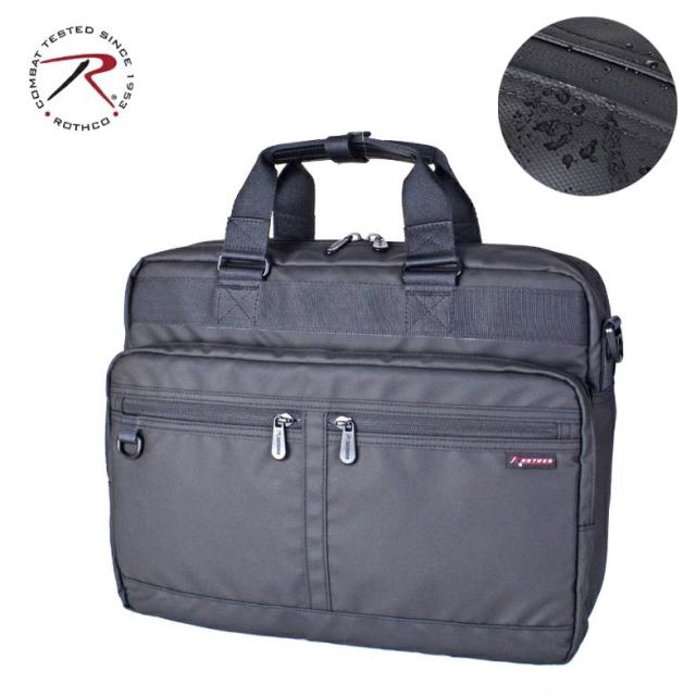 ビジネスバッグ メンズ ショルダーバッグ 2way ブランド ROTHCO ロスコ 45085 耐水 止水ファスナー 防汚 軽量 消臭 A4ファイル対応 ノートPC収納 キャリーオン パソコンバッグ 手提げ 斜め掛け 肩掛け 通勤 通学