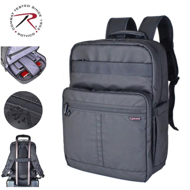 ビジネスリュック ビジネスバッグ D-バッグ 2ルーム ブランド ROTHCO ロスコ 45089 耐水 止水ファスナー 防汚 軽量 消臭 A4・B4ファイル対応 ノートPC収納 キャリーオン パソコンバッグ 手提げ 通勤 通学