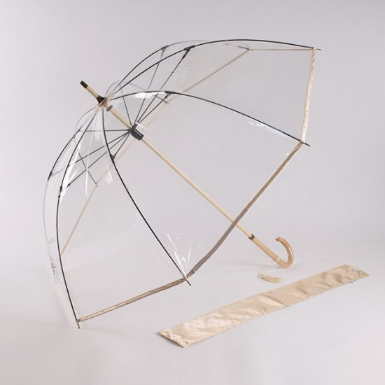 ホワイトローズ 縁結 -雅- (えんゆう -みやび-) (送料無料) 日本製 傘 高級 お洒落 ビニール傘 ギフト プレゼント贈り物 父の日 母の日 記念品 雨 梅雨 White ROSE