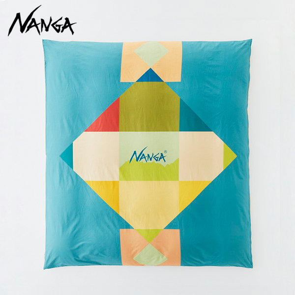 DUVET COVER NANGA CUBIC MOUNTAIN ダブル スモーキーブルー D DOUBLE SMOKY BLUE NZ2254-4F421 N1VTME74 NANGA