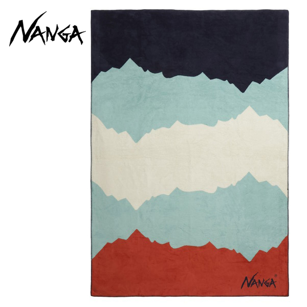 MULTI COLOR RIDGELINE COTTON BLANKET S MULTI SINGLE NG2443-4A003-A N0003099 マルチカラーリッジラインコットンブランケット NANGA