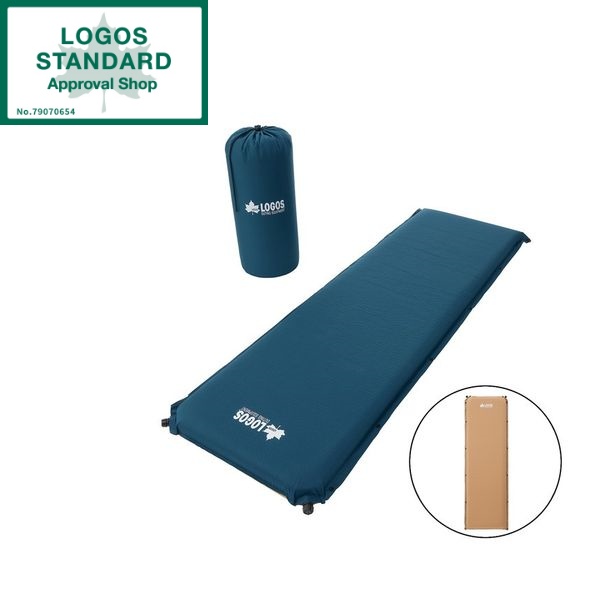 ロゴス マット LOGOS 高密弾力 100セルフインフレートマット・SOLO No.72884190