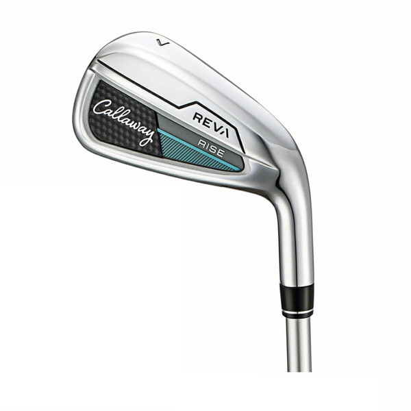 【20%OFFクーポン配布中】 キャロウェイ REVA RISE(レバライズ) アイアンセット4本組(#7〜9、Pw)2025年モデル ELDIO 40 for Callaway カーボンシャフト(L)