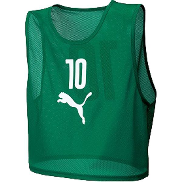 プーマ サッカーウエア ビブスセット 10枚組 パワー グリーン XXL 920604 02 PUMA