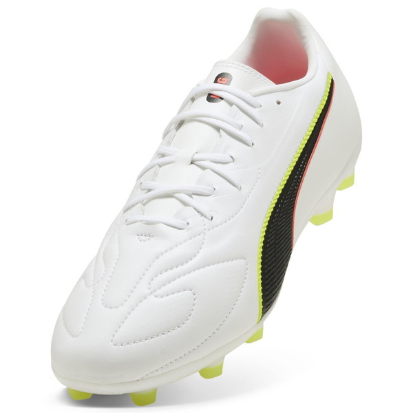 プーマ サッカーシューズ キング 20 マッチ WIDE HG/AG 26.5cm 108467 01 PUMA PUMA White-Glowing Red-Yellow Alert