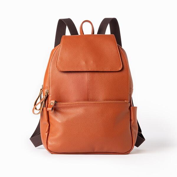 豊岡工房 軽量牛革リュック キャメル 440508 小田清