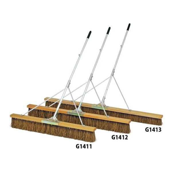 学校体育器具 トーエイライト コートブラシS120SH ブラウン G1411 メーカー直送