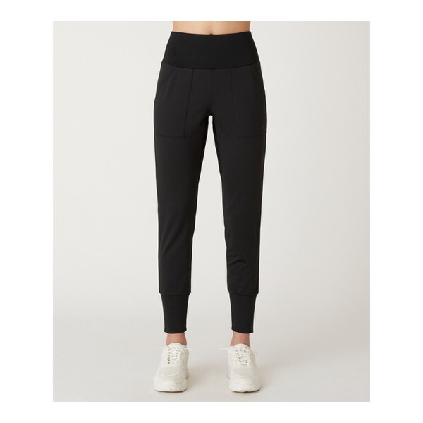 リアルストーン ジョガーパンツ RS-C524PP-B-M ブラック Mサイズ ウエスト60.0 トレーニングウェア レディース 下 スポーツ アウトドア 冬 消臭 吸水 速乾