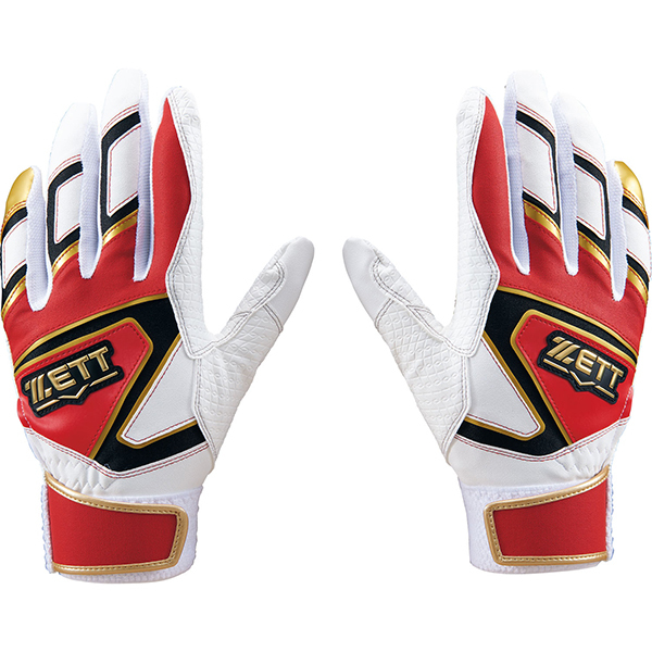 ゼット 野球手袋 ゼロワンステージ 少年用バッティンググラブ レッド×ホワイト JM BG19202J 6411 ZETTの通販はau PAY マーケット - PREMOA au PAY ...