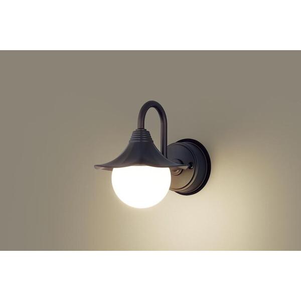 LGW85219F PANASONIC ダークブラウンメタリック/乳白 [洋風LEDポーチライト (電球色)]