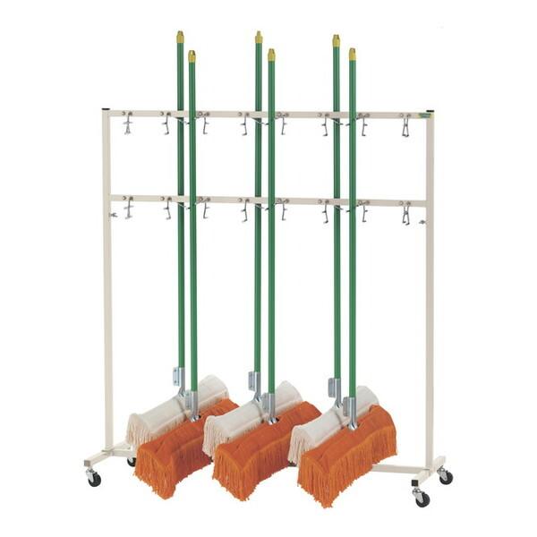 モップハンガー 16本掛 S-3928 三和体育 メーカー直送