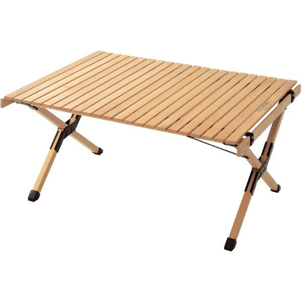 ZELRT90W NA ウッドライン ZELロールトップテーブル 90W テントファクトリー