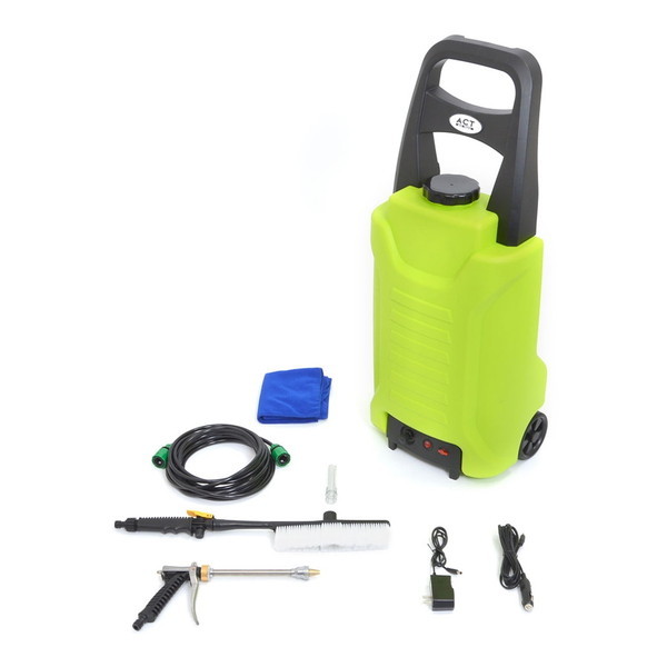 サンコー タンク式充電どこでも高圧洗浄機水道ホースレス コードレス  35L  約30?40分稼働 THANKO ACTD2WS8