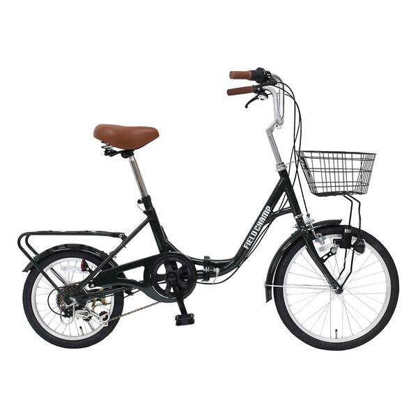 FIELD CHAMP MG-FCP2016GR 20×16インチ6段折畳み自転車GR ミムゴ メーカー直送