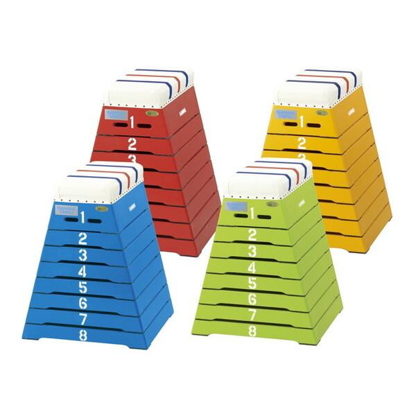 跳箱 小8段 CL-8 ブルー S-4066 三和体育 メーカー直送