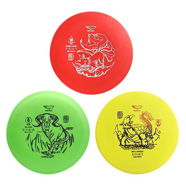 サンラッキー レクレーション ディスクゴール用ティスクセット 3枚 FSDS1 SUNLUCKY