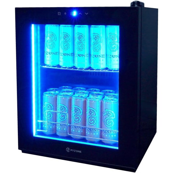 冷蔵庫 PYZONE RGBゲーミング冷蔵庫 40L 一人暮らし RGBJARSBK