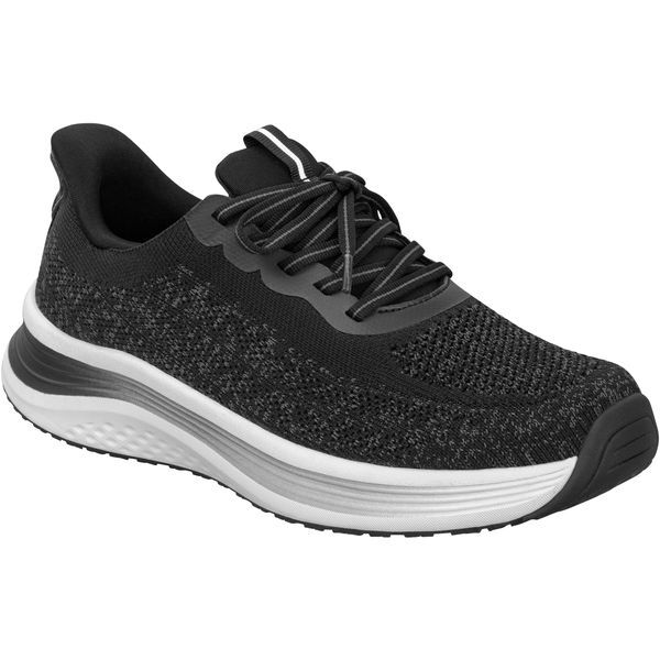 NIRA TX BLACK-WIDE OF80023W 7.5 24.5cm Orthofeet [ハンズフリーシューズ]