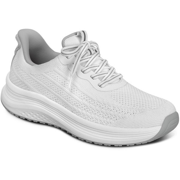 NIRA TX WHITE-MEDIUM OF80028M 5 22.0cm Orthofeet [ハンズフリーシューズ]