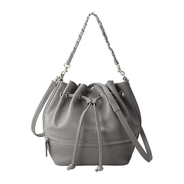 SWK-20-03 石井猛雄 巾着2WAYショルダー グレー