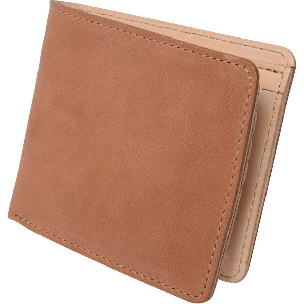 10103605 OJ-4021 made in underground osaka.japan ヌメ革財布 キャメル