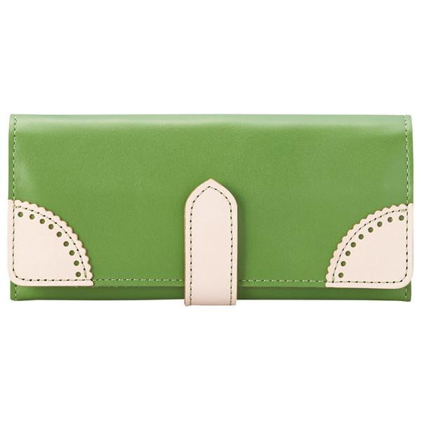 レディース長財布 グリーン OJ-2523 made in underground osaka.japan