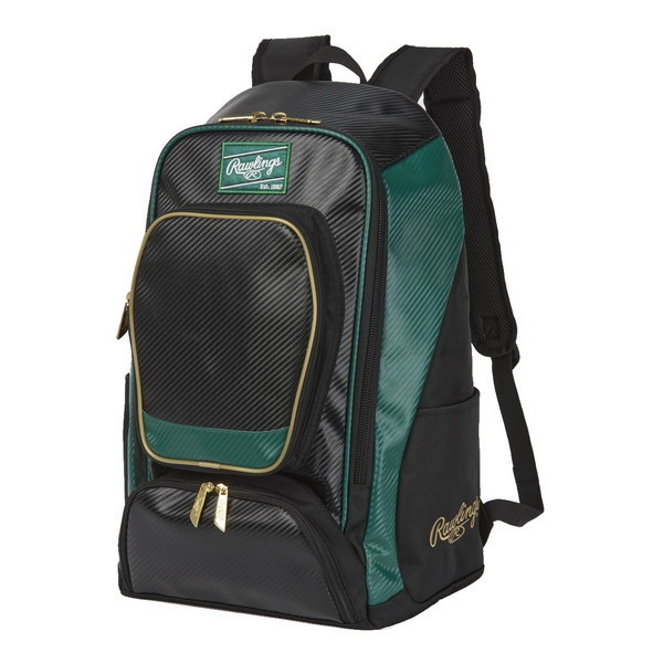 ローリングス 野球 バッグ チームバックパック グリーン EBP13S10-GRN GRN Rawlings