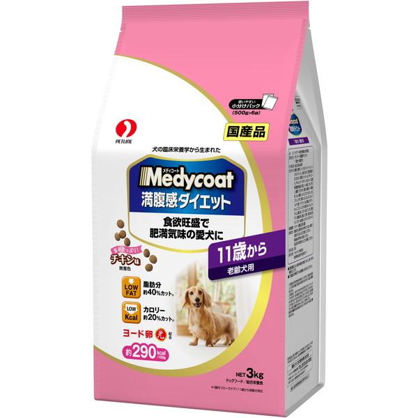 メディコート 満腹感ダイエット 11歳から老齢犬用 3kg(500g×6) ペットラインの通販はau PAY マーケット - PREMOA au PAY マーケット店 | au PAY ...