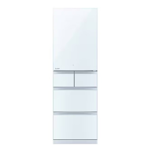 冷蔵庫 455L 右開き MR-BD46K-W クリスタルピュアホワイト BDシリーズ