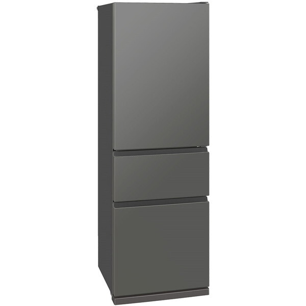 冷蔵庫 365L 右開き MR-CX37K-H マットアンバーグレー CXシリーズ