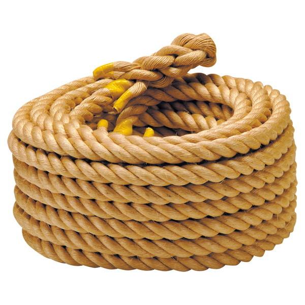 【法人限定】 EVERNEW エバニュー EKA418 綱引キゲーム用ロープ麻36mm メーカー直送