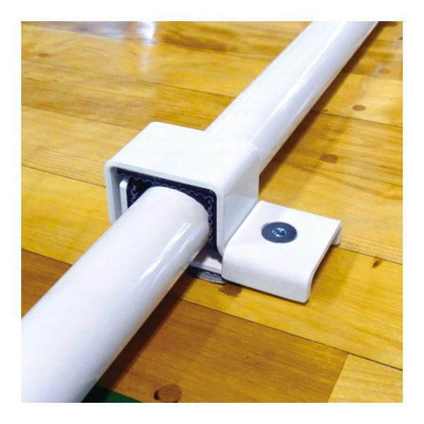 【法人限定】 EVERNEW エバニュー Y56880 ハンドゴール用床固定金具(8個組)