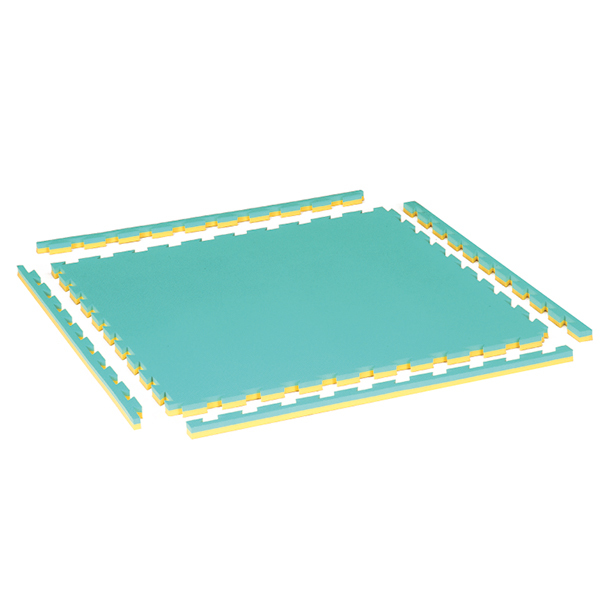 【法人限定】 EVERNEW エバニュー EKH099 911 コーナーフロアマット30 赤/青 メーカー直送