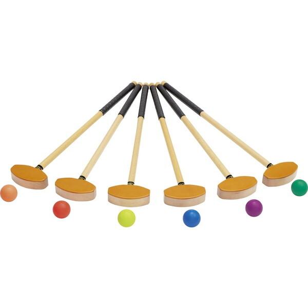 ハタチ グラウンドゴルフ BH1122 グラウンドゴルフ チームセット ジュニア 両打者用 羽立工業