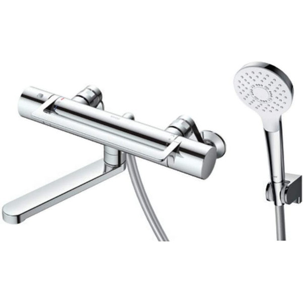 TBV03416J GGシリーズ 浴室用水栓金具 TOTO [サーモスタット混合水栓 (ｺﾝﾌｫｰﾄｳｴｰﾌﾞめっき・スパウト170mm・ｱｰﾁﾊﾝﾄﾞﾙ)]の通販はau PAY マーケット ...